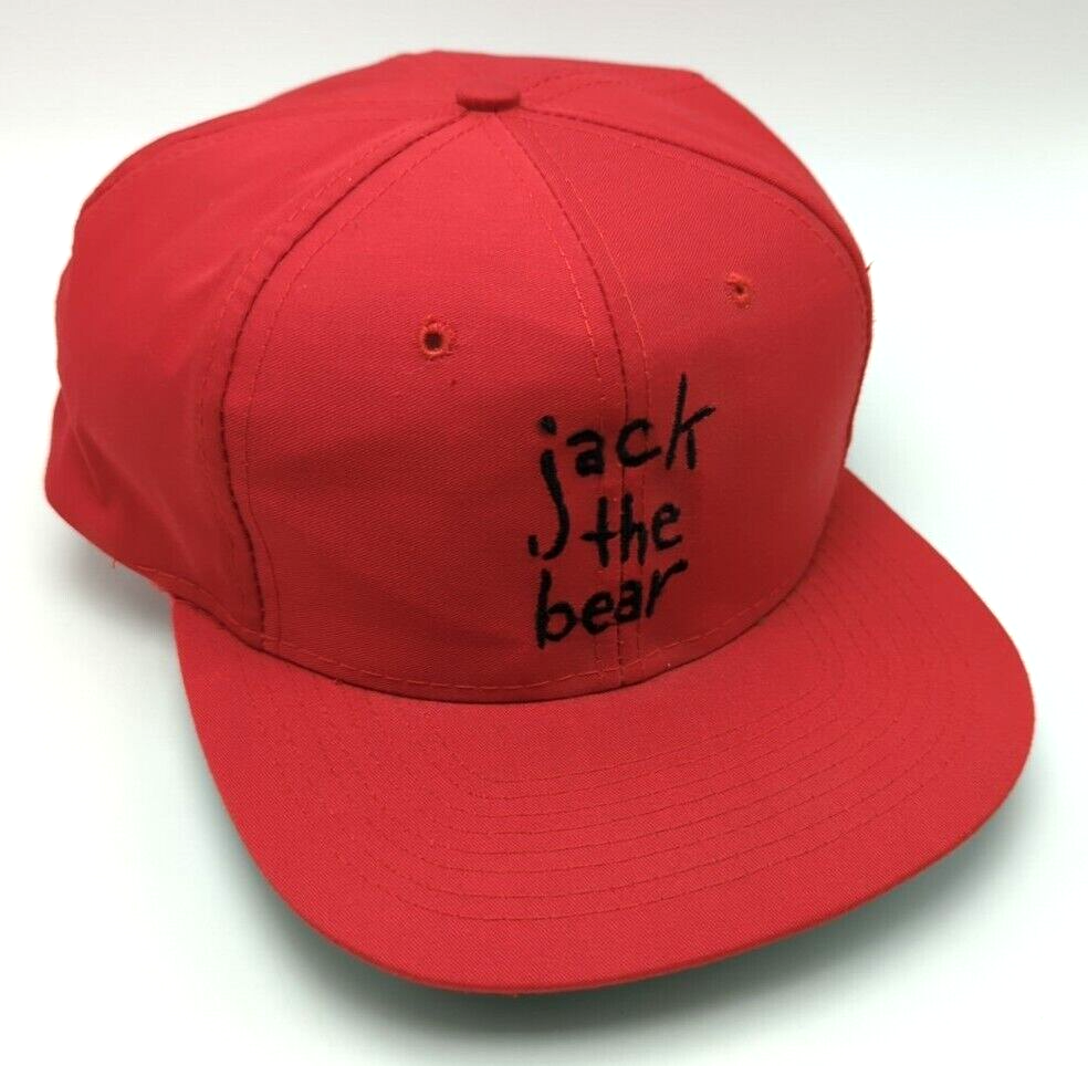 JACK THE BEAR 1993 MOVIE FILM PROMO red adjustable hat cap Danny DeVito ...
