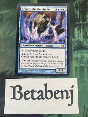 MTG Arcanis the Omnipotent 10th Edition | eBay
