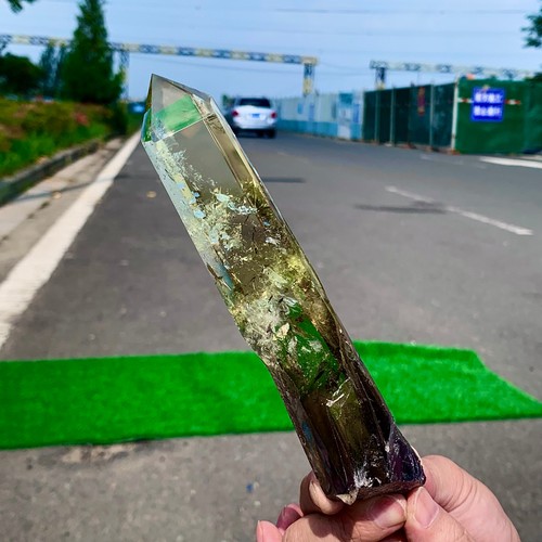 262G Natural citrine obelisk tower wand points spiritual healing | eBay