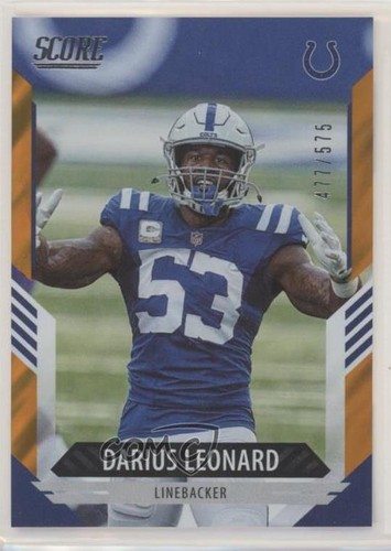 2021 Score Lava /575 Shaquille Leonard Darius Leonard #164 | eBay