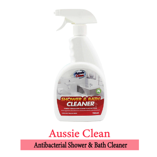 Aussie Clean Anti Bacterial Disinfectant Shower & Bath Cleaning Spray ...