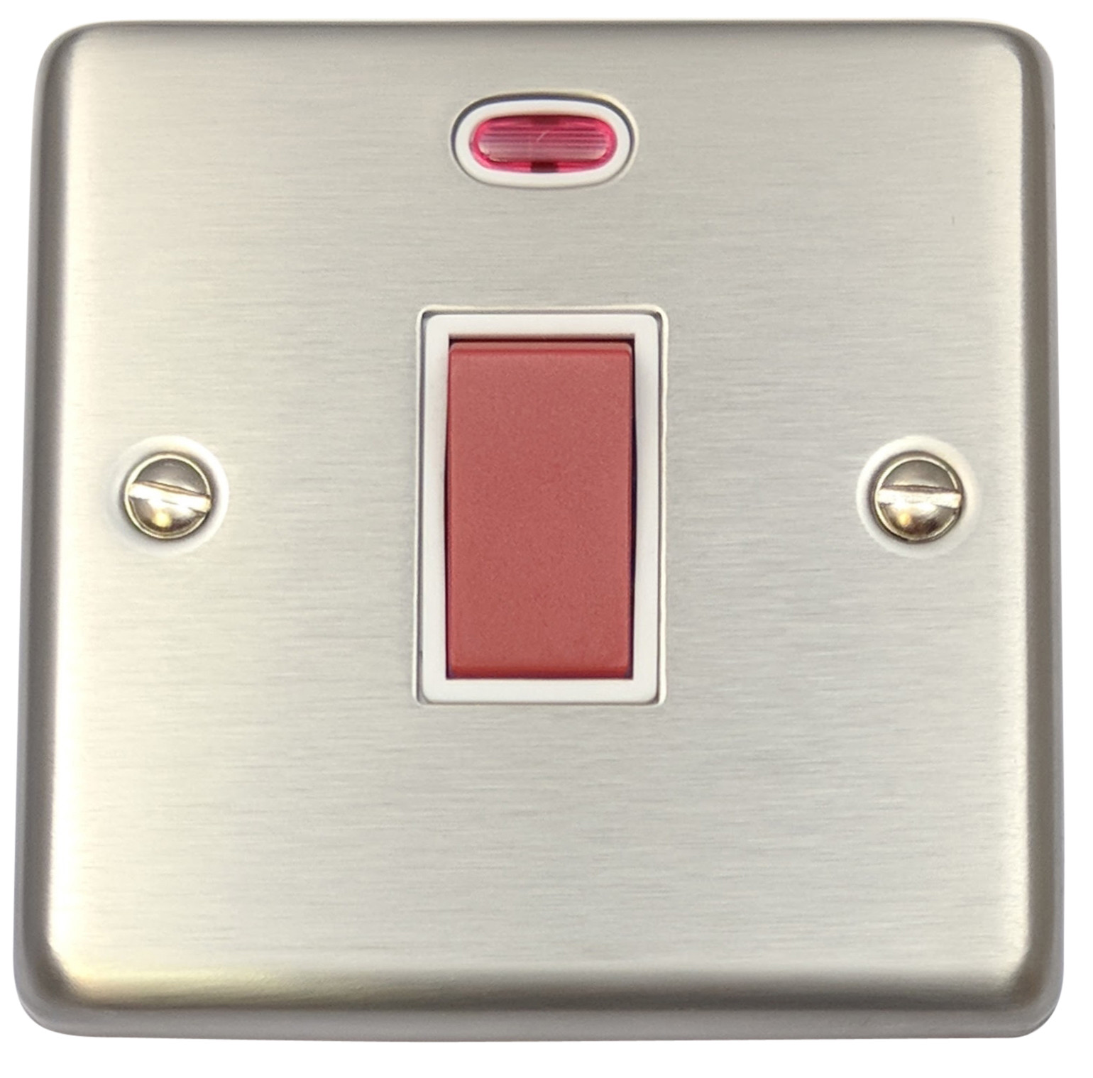 Brushed Stainless Steel CSS2 Light Switches, Plug Sockets, Dimmers ...