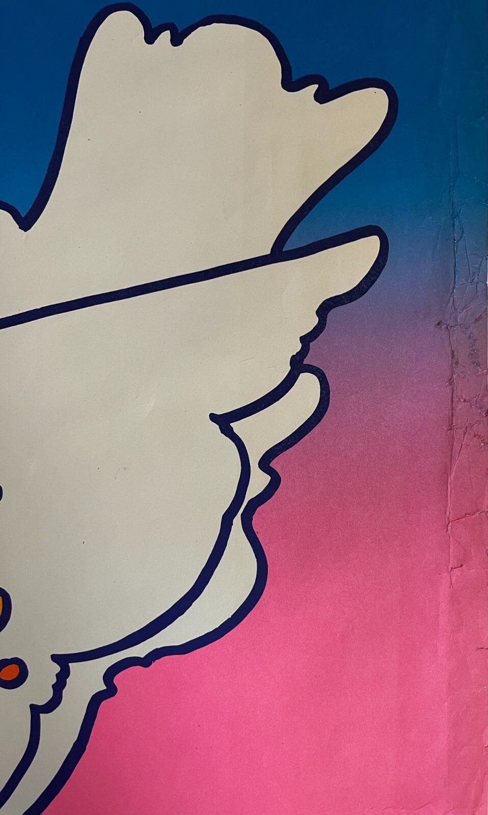 Dove Peter Max 1968 Pop Art Original 36 x 24 lithograph Poster ...