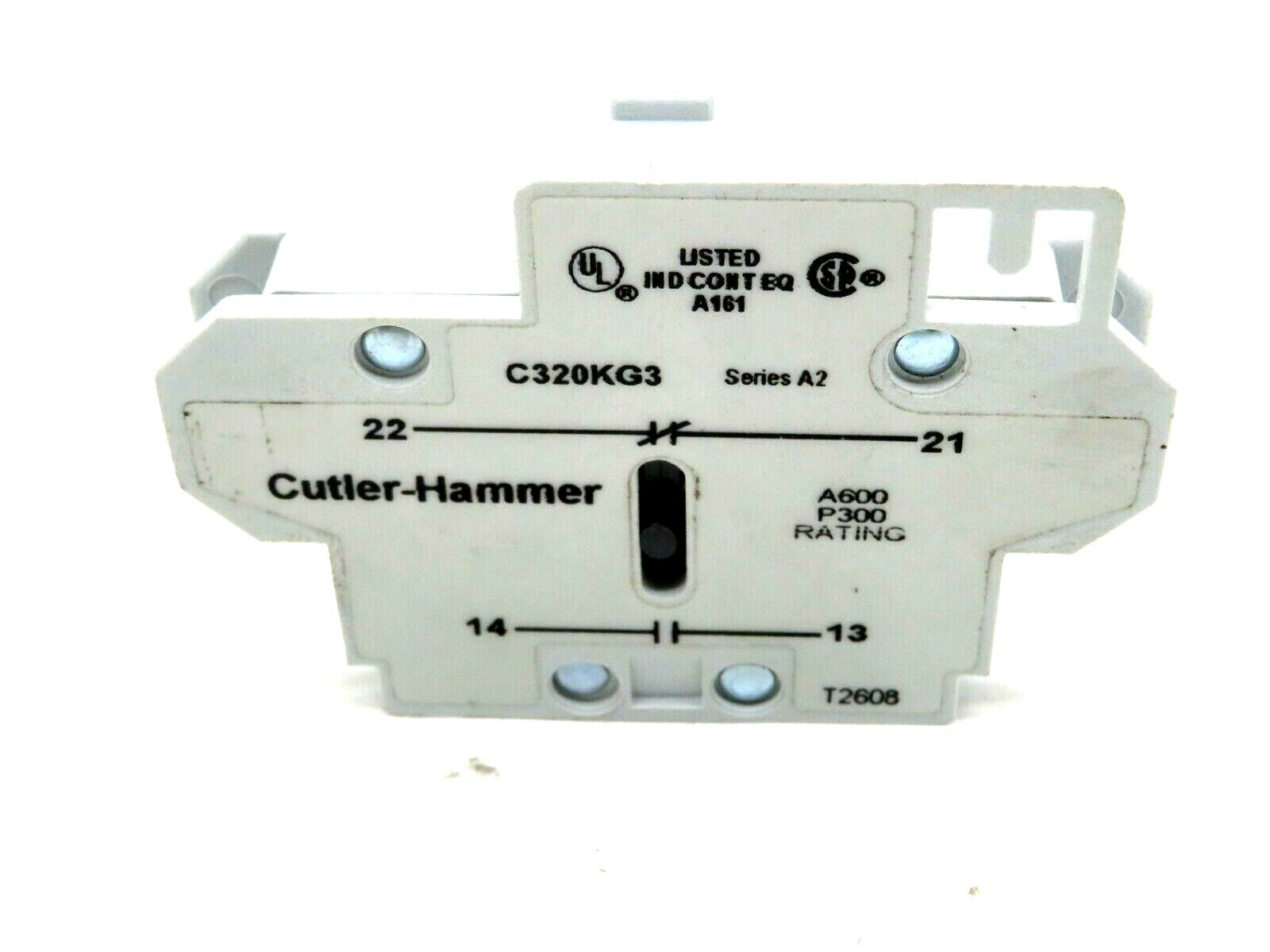 NEW EATON CUTLER-HAMMER C320KG3 AUXILIARY CONTACT | eBay