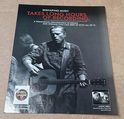 Jason Isbell - Martin & Co Strings - 2016 Print Advertisement | eBay