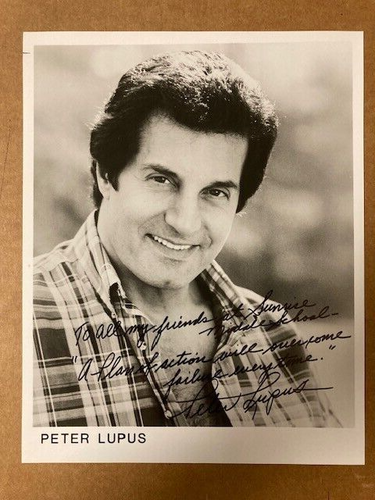 Peter Lupus Signed & Nicely Described 8x10 Photo w/COA** | eBay
