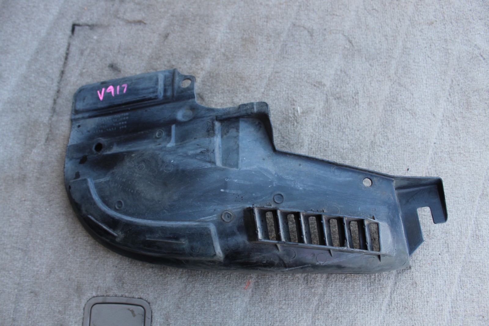 2003-2005 NISSAN 350Z REAR RIGHT WHEEL MUD FLAP GUARD SPLASH SHIELD ...