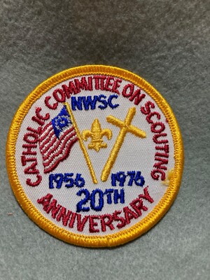 (CL1) Boy Scout - NWSC Catholic Scouting anniversary patch | eBay
