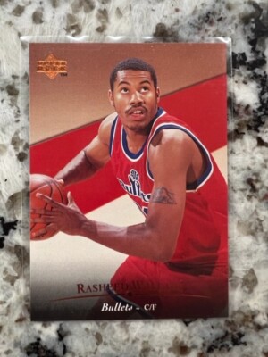 1995-96 UPPER DECK ROOKIE CARD WASHINGTON BULLETS RASHEED WALLACE #134 ...