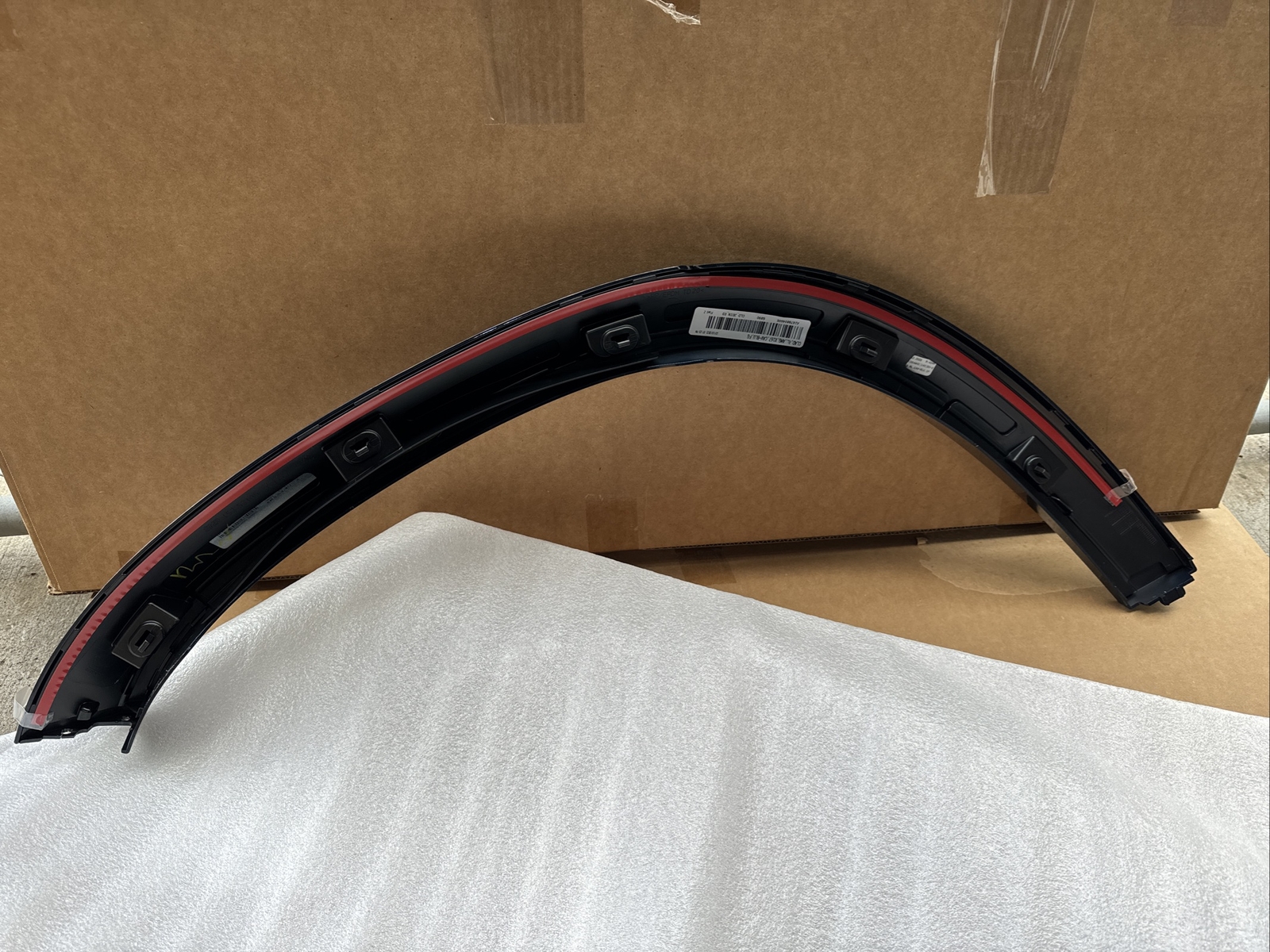 2020-23 Mercedes GLS Rear LH Wheel Opening Molding Lunar Blue OEM ...