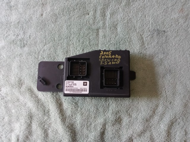 04 Chevrolet Colorado GMC Canyon BCM Body Control Module Unit Au0 ...
