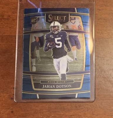 2022 Select Draft Picks Blue Concourse Jahan Dotson #87 RC | eBay