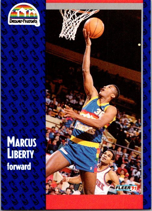 1991 Fleer #50 Marcus Liberty NearMint/Mint | eBay