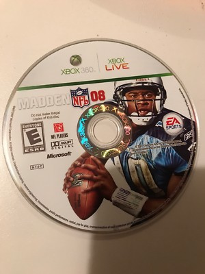 Madden NFL 08 (Microsoft Xbox 360, 2007)Disc Only 14633155686| eBay