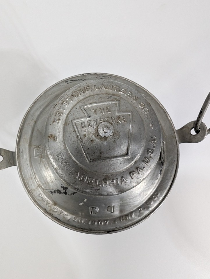 Keystone #39 Lantern with PRR Pennsylvania Railroad Clear Globe. Good ...