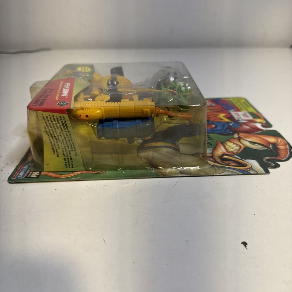 Psycrow Earthworm Jim 1994 Playmates Action Figure NEW SEALED | eBay