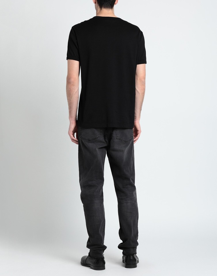 RRP€565 VAL. KRISTOPHER Straight Jeans W32 High Waist Frayed Edges Made ...