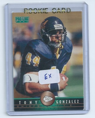 Tony Gonzalez 1997 Pro Line Rookie Card #278 | eBay