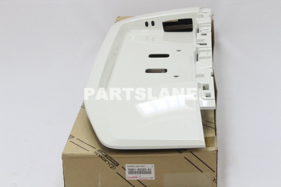 Toyota Land Cruiser Prado OEM Genuine Outside Back Door Garnish 76801 ...