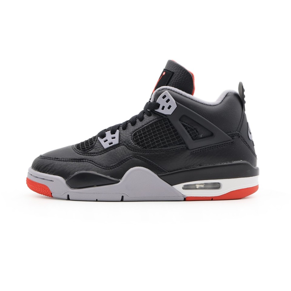 FQ8213-006 Nike GS Air Jordan 4 Retro Bred Reimagined Cement Grey ...