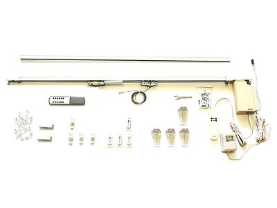 82" Motorized Electric Remote Controlled Traverse Drapery Curtain Track ...