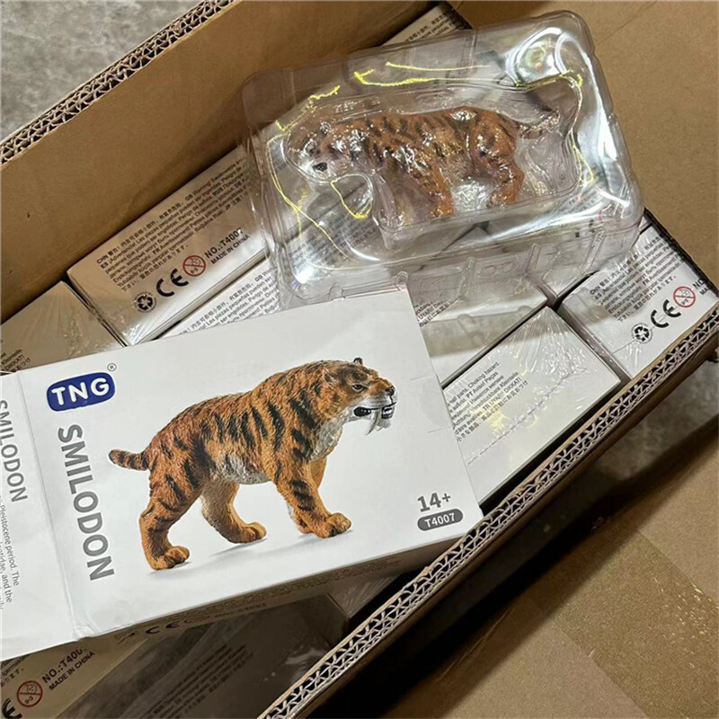 TNG Smilodon Jurassic World Prehistoric Animal Figure 1/16 GK Model New ...