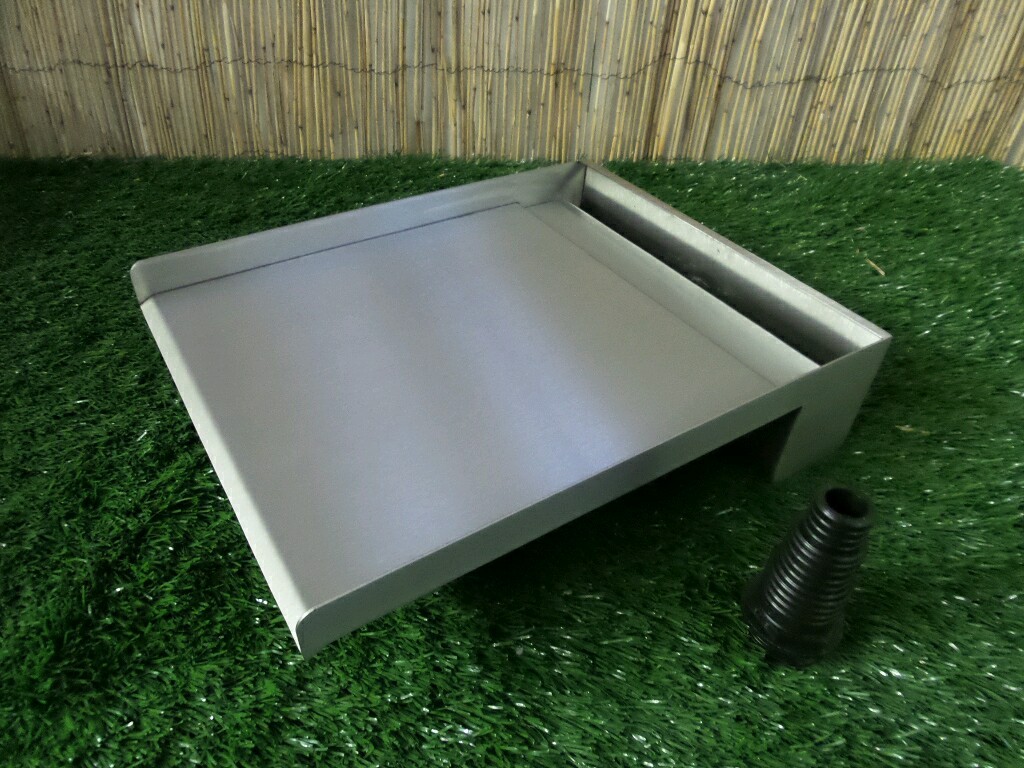 400mm Stainless Steel Waterfall WATER BLADE Cascade 300mm Spout Pond ...