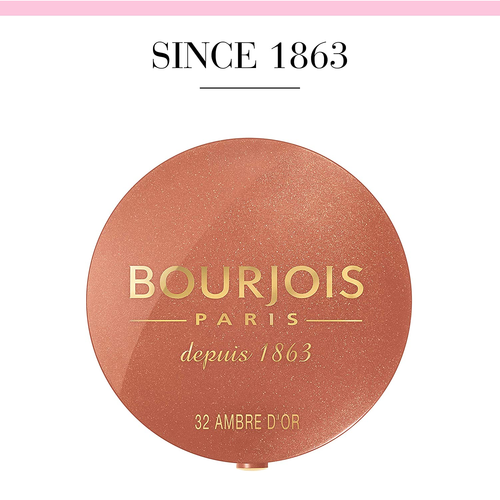 BOURJOIS Little Round Pot Blush Blusher with Mirror and Brush *ALL ...