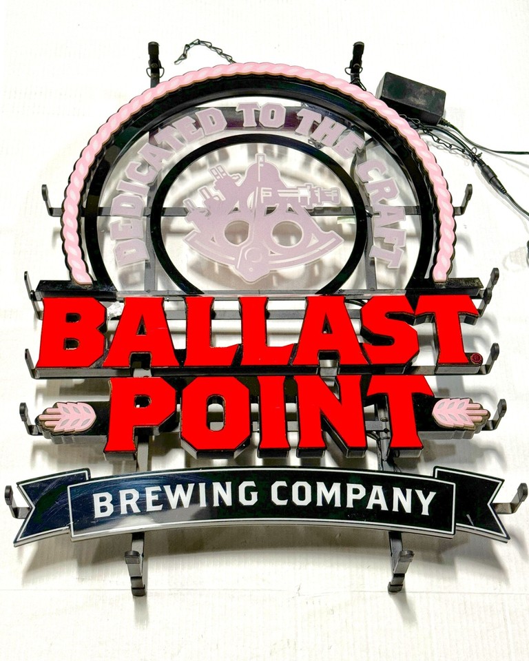 Ballast Point Beer Illuminated Si - Bar Decorative Sign 30"x21" | eBay