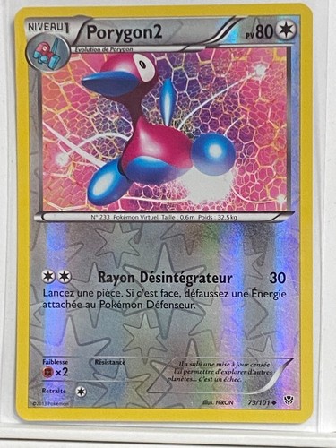 Porygon2 73/101 reverse Explosion Plasma N&B 101 carte Pokémon d'occasion FR | eBay
