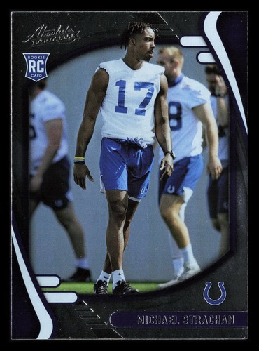 Michael Strachan 2021 Panini Absolute #188 Colts ROOKIE BUY10GET5FREE ...