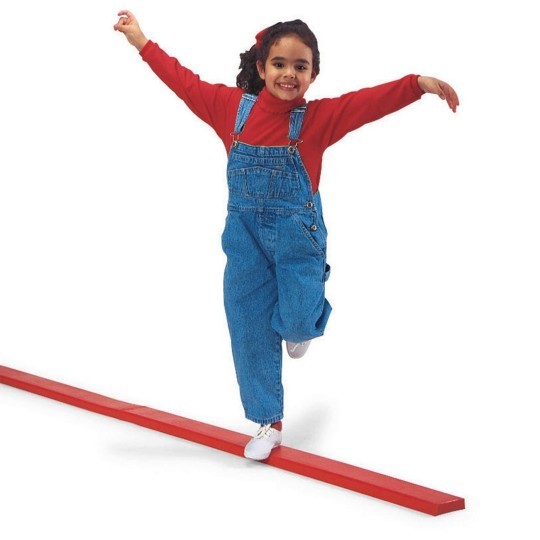 FOLDING Gymnastics Balance Beam 8ft Cheerleading Wobble Balance Board ...
