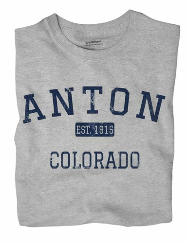 Anton Colorado CO T-Shirt EST | eBay