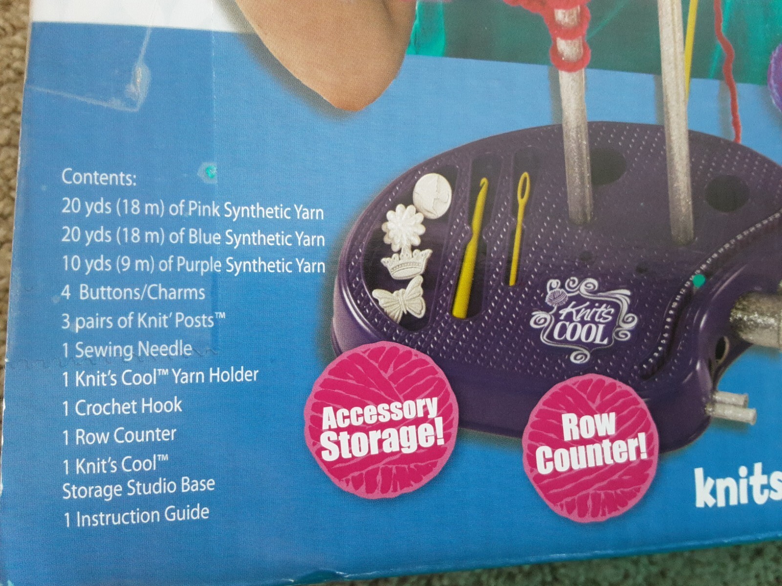 Knit's Cool Knitting Studio Kit By Spin Master NEW | eBay