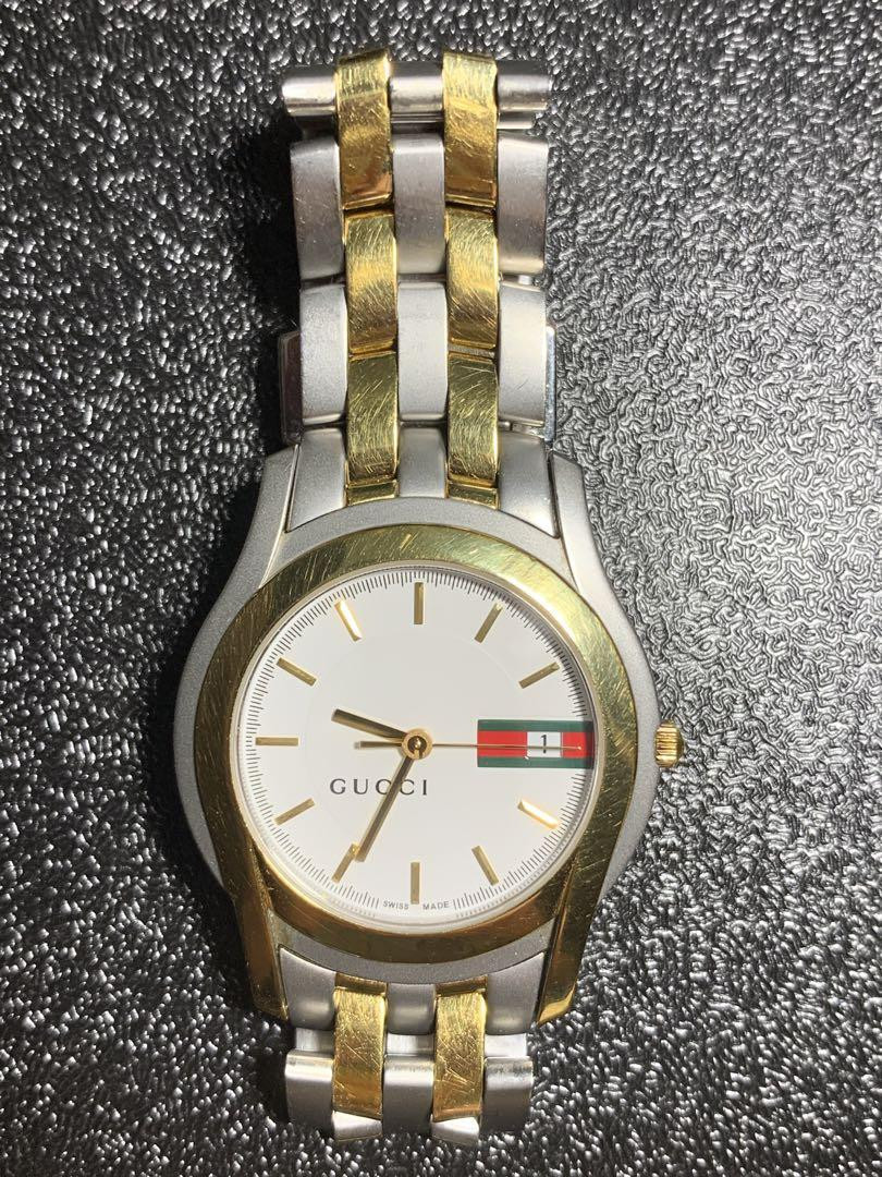 GUCCI Watch Men 5500m From Japan | eBay GUCCI Watch Men 5500m From Japan | eBay