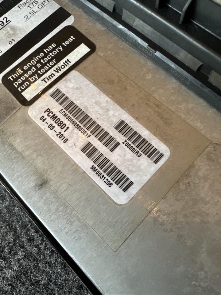 2010 Mercury ProXS PCM ECM ECU Module Racing 2.5L 175HP DFI *tested ...