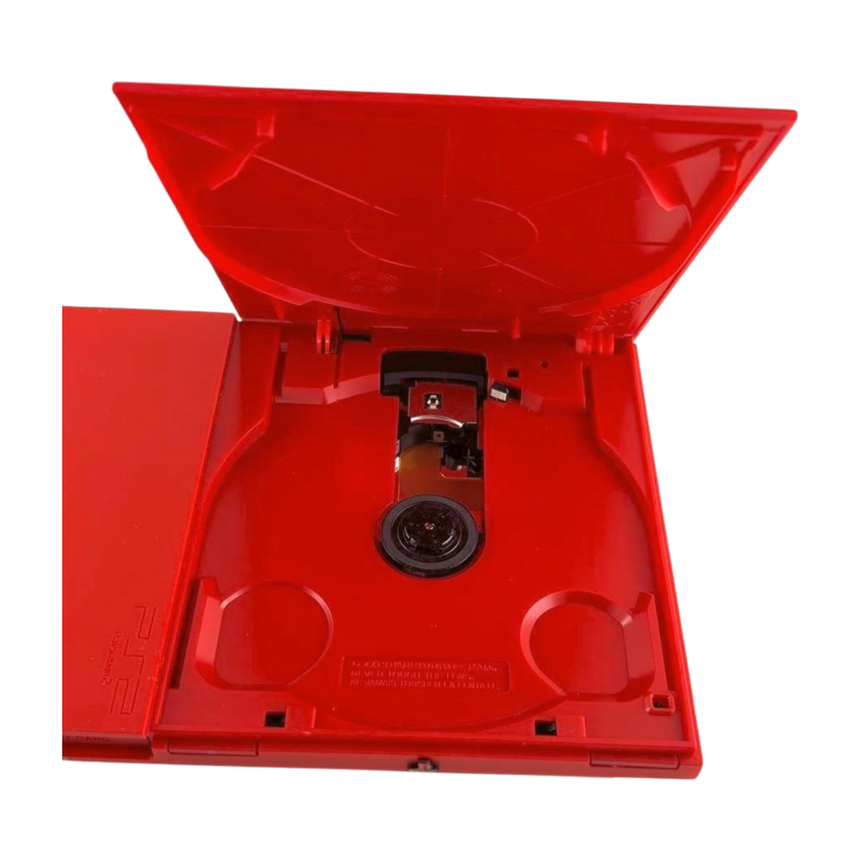 Ex Sony PS2 Slim Red SCPH-90000 Cinnabar Console Controller Box NTSC-J ...