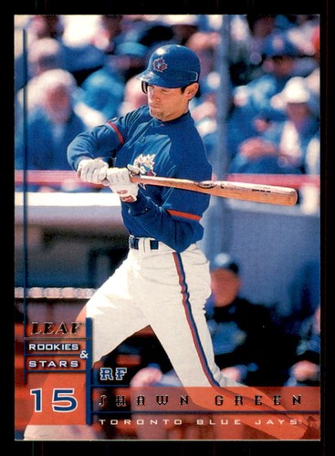 1998 Leaf Rookies & Stars #100 Shawn Green Toronto Blue Jays | eBay