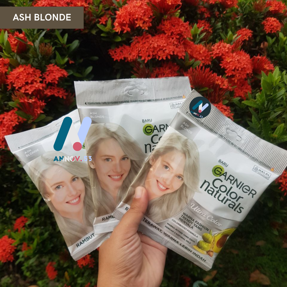 3X GARNIER Natural Hair Color Long Lasting Olive Oil Nourishing #Ash ...