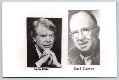 Postcard James Earl Carter Sr Father of President Jimmy Carter Real ...