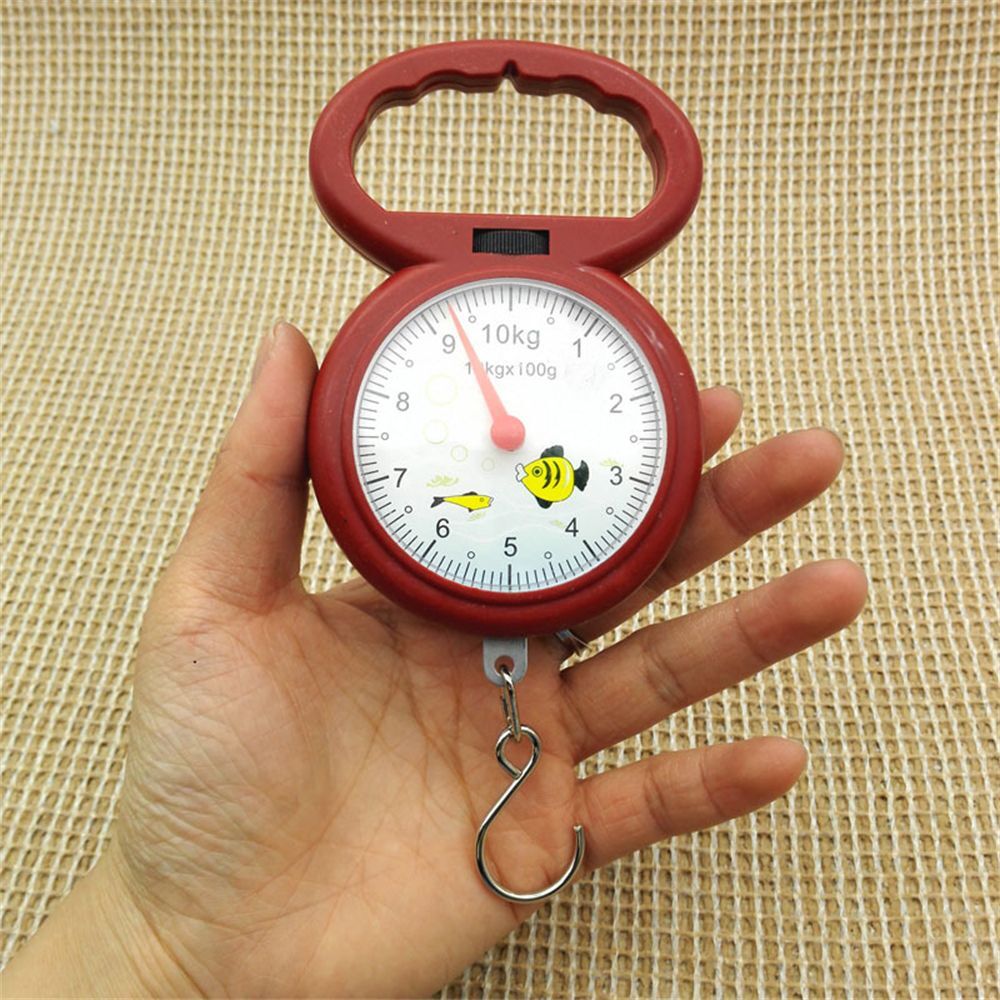 Tools Luggage Portable Spring Scale 10kg Weighing Hanging Scale Numeral ...