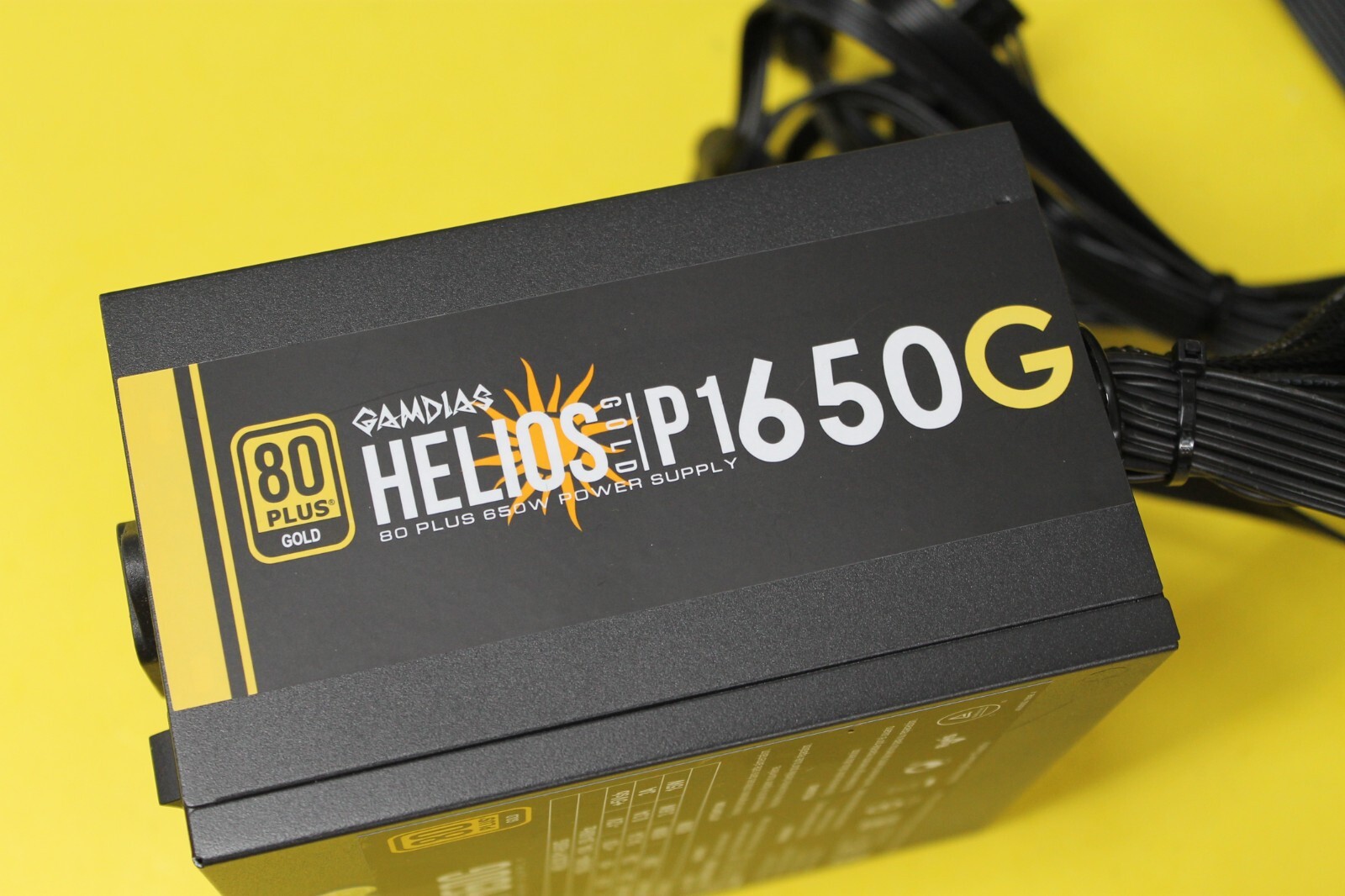 GAMDIAS HELIOS P1-650G 80+ GOLD 650W ATX DESKTOP PC Power Supply PSU | eBay