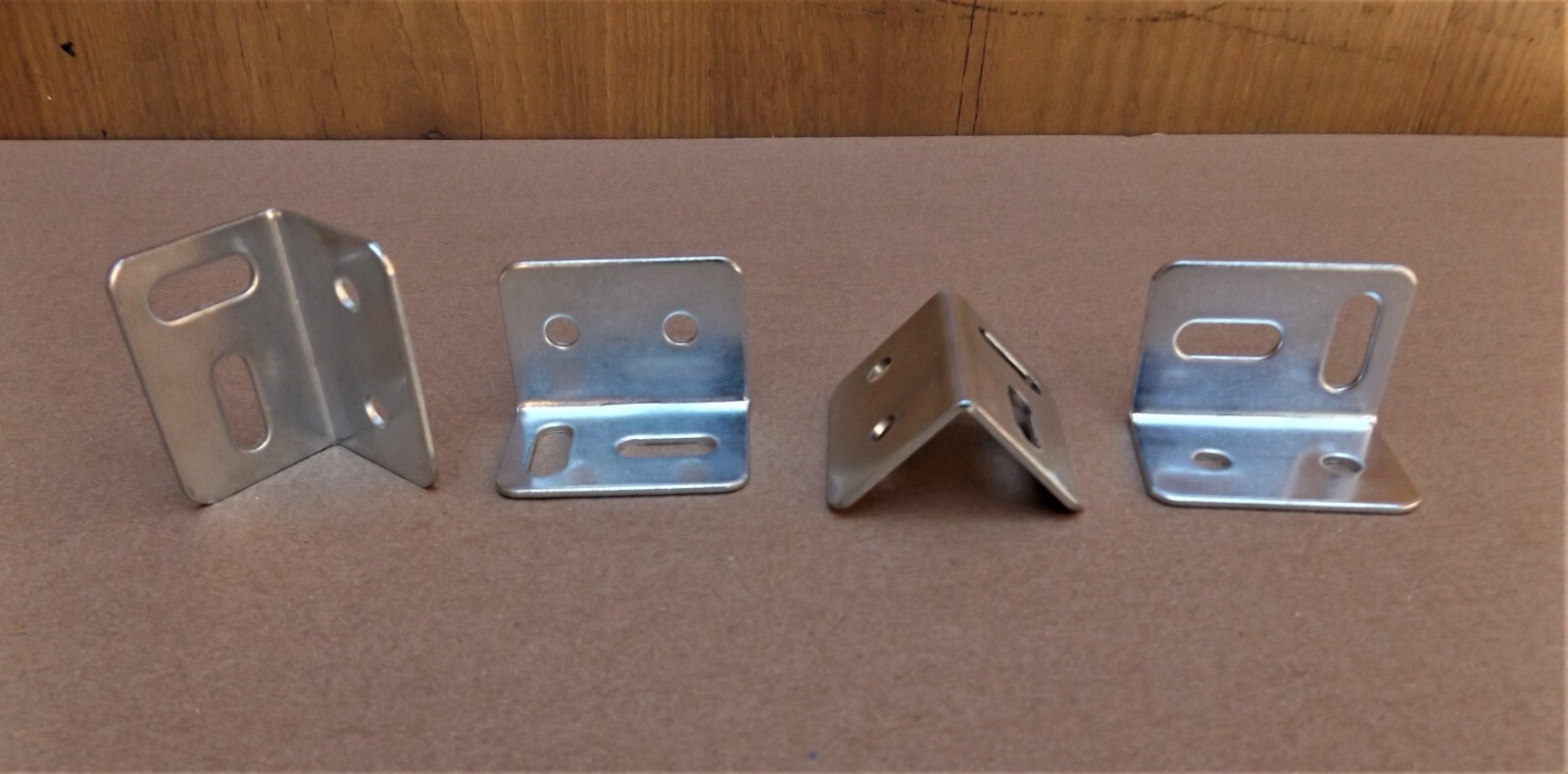 Stretcher Plates/Angled Brackets Bright Zinc Plated 27 x 25 x 38mm -1 ...