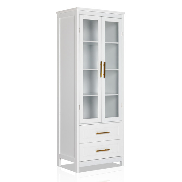 FCH Kitchen Pantry Cabinet Storage Cupboard Organizer Furniture Drawer ...