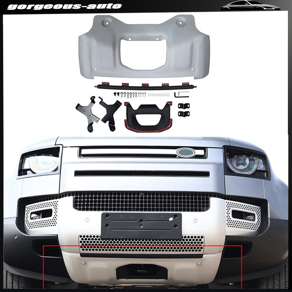 Front Undershield Skid Plate Bumper Fit for Land Rover Defender 110 90 ...
