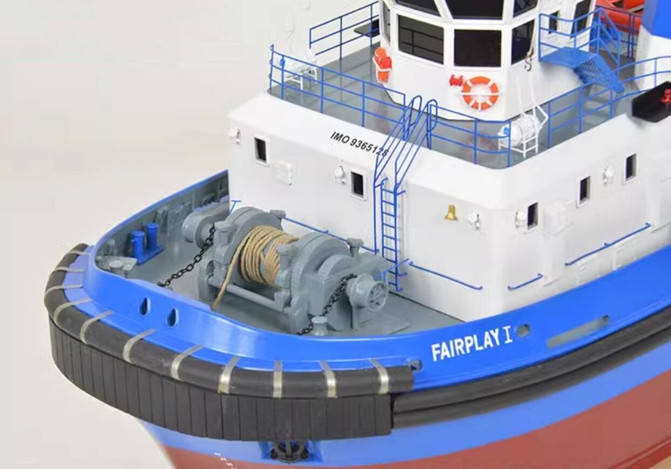KYMODEL 1/50 Fairplay l Port Ship Remote Control Version Model Kit | eBay