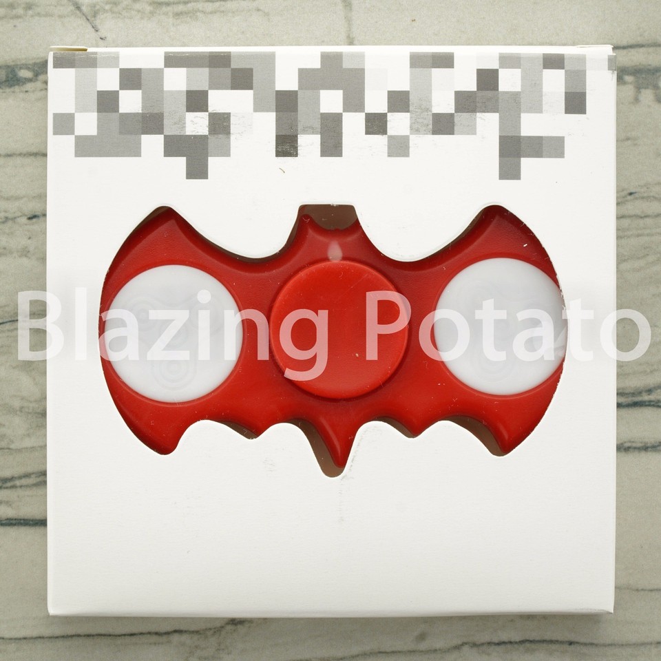Light Up LED Bat Fidget Hand Spinner Figet Desk Toy Focus EDC ADHD ☆USA ...
