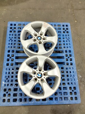 2007 BMW X3 Alloy Wheel Rim 5 Flared V Spoke E 8JX17 EH2+ IS46 OEM ...