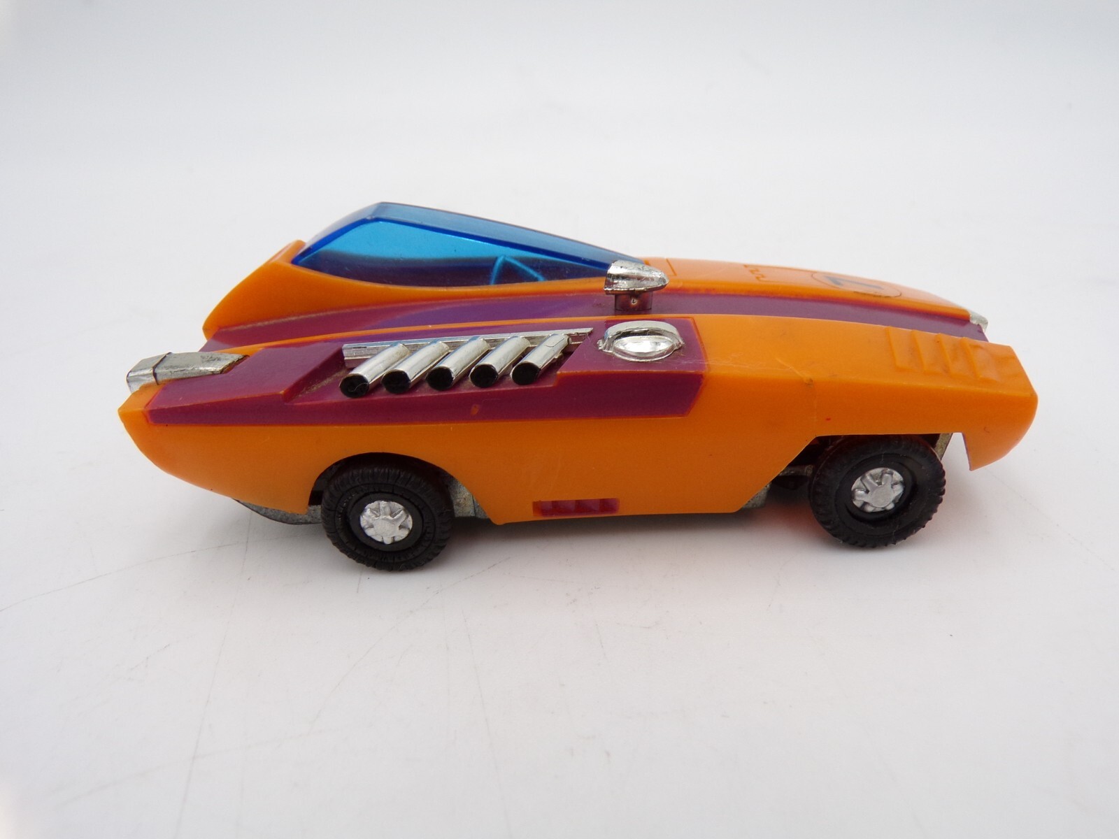 RARE 1969 Bandai Japan B/O Motorized Diecast Delta Wedge Ideal Mini ...