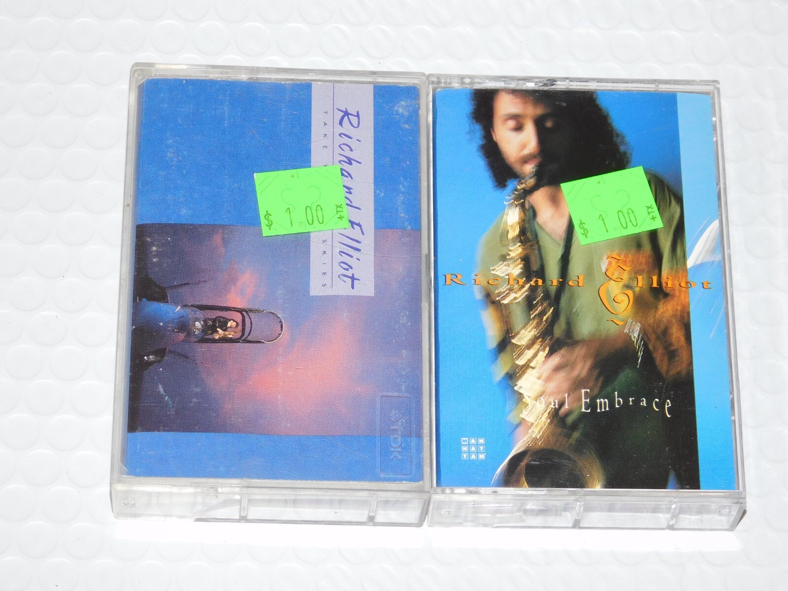 Lot of 2 Richard Elliot Cassette Tape Soul Embrace Take to the Skies | eBay